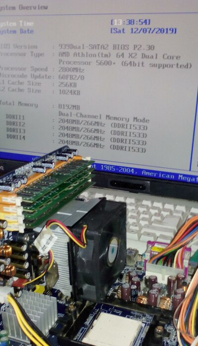 Closed - Asrock 939dual SATA2 motherboard, with AM2CPU board and RAM ...