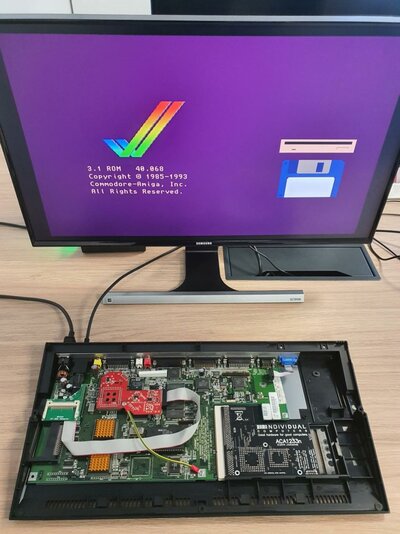 Sold - Amiga 1200, Indivision AGA MK2, ACA1233n, perfect kit | AmiBay