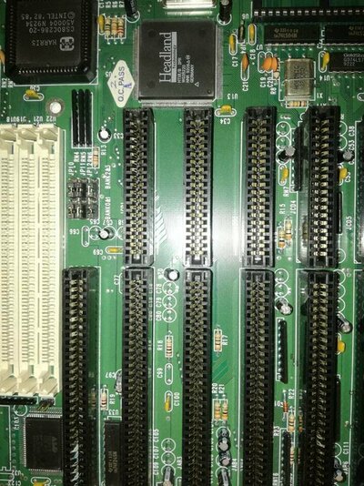 286 Motherboard DAT203 Rev:B + Intel CS80286-20 Cpu | AmiBay