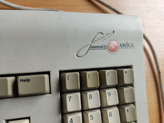 Sold - Micronik Infinitiv A1200 keyboard conversion kit with keyboard ...