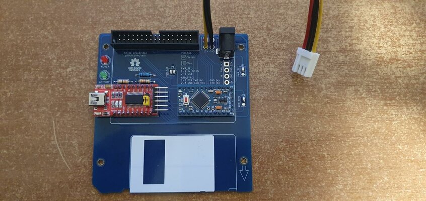 For Sale Amiga Drawbridge Arduino Floppy Disk Reader Writer Amibay