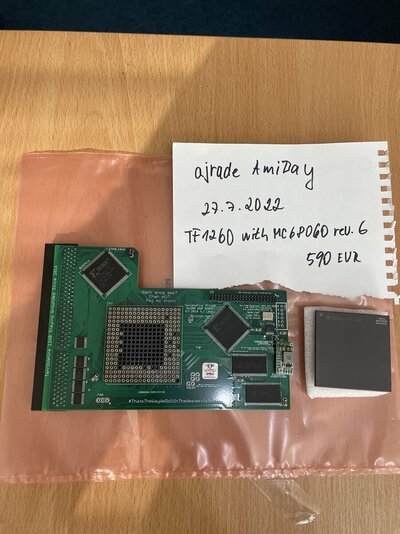 Closed - Terrible Fire 1260 with Motorola MC68060 rev. 6 | AmiBay