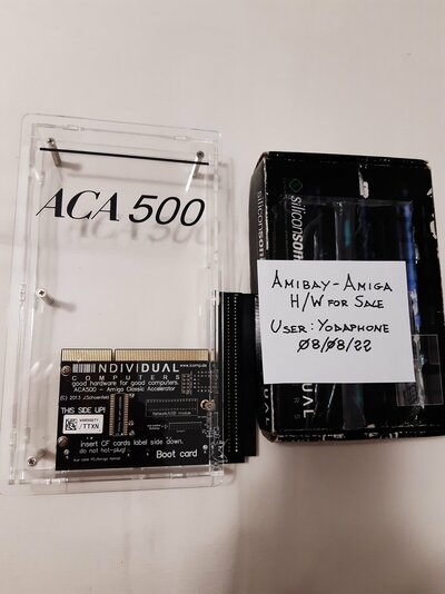 Sold - Accelerator Card ACA-500 (first version) and Enclosure made by ...