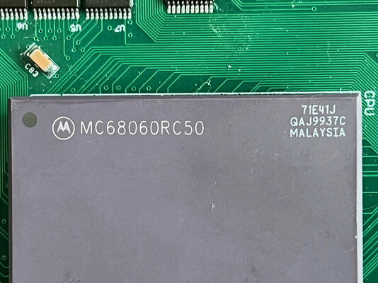 For Sale - TF1260 with Rev. 6 MC68060RC50 CPU installed | AmiBay