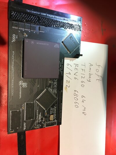 Sold - TF1260 64MB with 68060 rev 6 (or separately) | AmiBay