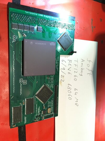 Sold - TF1260 64MB with 68060 rev 6 (or separately) | AmiBay