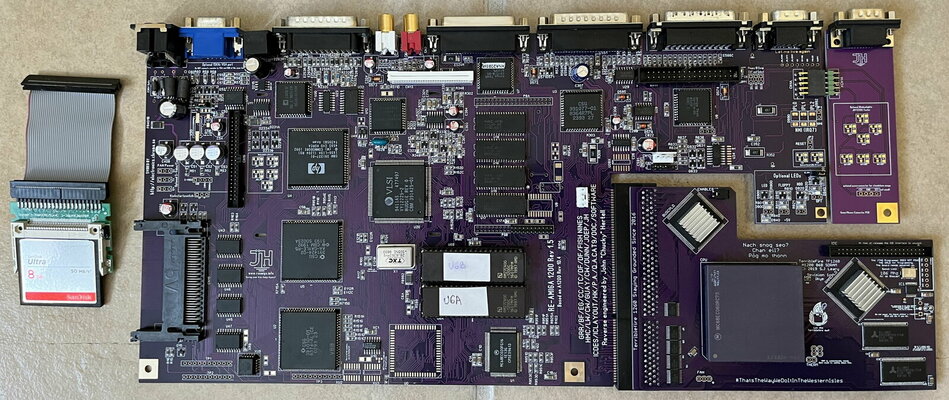 Sold - Purple ReA1200 motherboard and TF1260 bundle | AmiBay