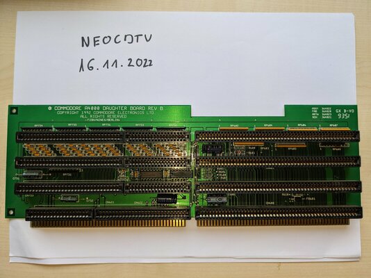 Sold - A3630 with FPU, Commodore A4000 Busboard, Micronik A4000 ...