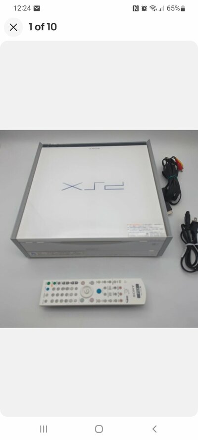 Closed - Sony PSX PS1 PS2 DVR White console Japanese Console | AmiBay