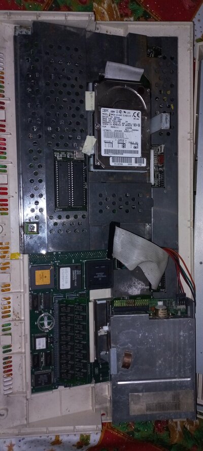 Sold - Amiga 1200 with Accelerator card + SCSI module | AmiBay