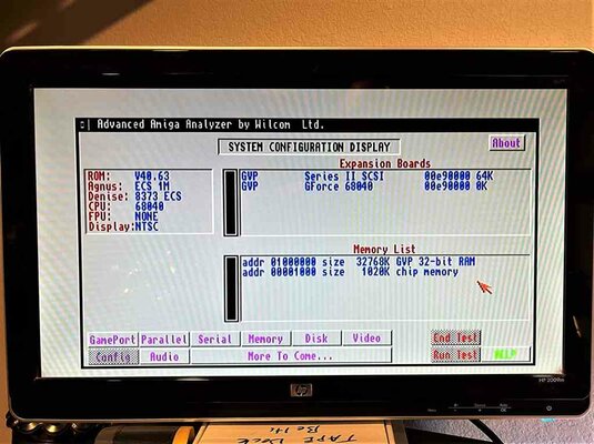 Sold - Amiga GVP A2000 G-Force 040 Combo Complete in Original Box | AmiBay