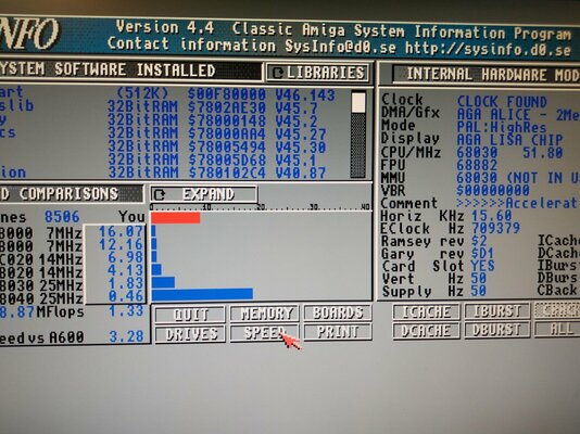 For Sale - Amiga 1200 CPU Cards: Blizzard 1230, ACA1221lc, MTec 1230 ...