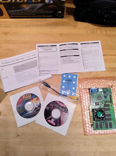 For Sale - Creative Labs Riva TNT2 Ultra, boxed, mint | AmiBay