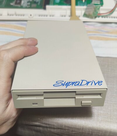 Sold - 2 x External floppy disk drive SUPRADRIVE amiga | AmiBay