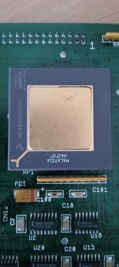 Closed - GVP Gforce 030/25Mhz 13MB RAM | AmiBay