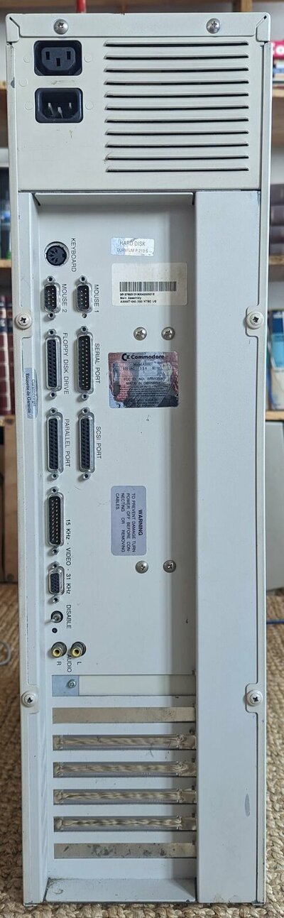 Sold - Amiga 3000T-040 with 16MB Fast, 2MB Chip, 1GB SCSI HD and ...