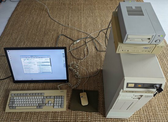 Closed - Amiga A3000T - CyberStorm 060 MK2/SCSI-2 - 128MB ...