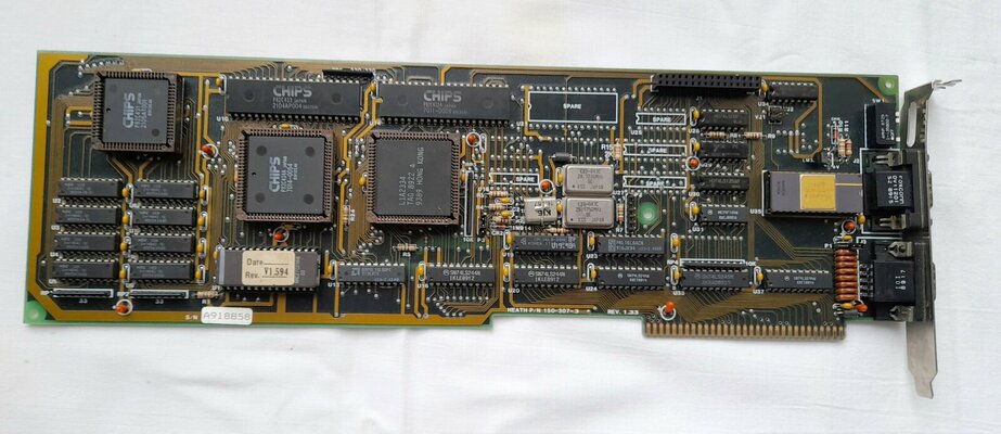 Wanted - Driver for CHIPS Heath p/n 150-307-3 EGA VGA card | AmiBay