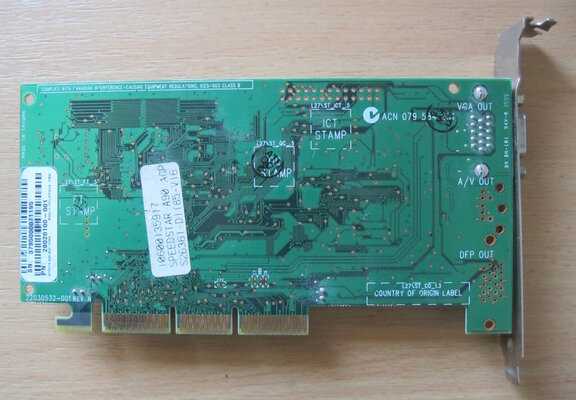 Sold - Diamond Speedstar A90 S3 Savage4 16MB AGP Video Card | AmiBay