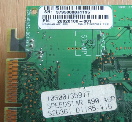 Sold - Diamond Speedstar A90 S3 Savage4 16MB AGP Video Card | AmiBay