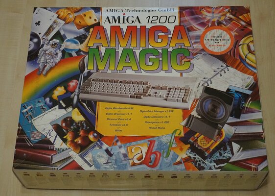 Closed - Amiga 1200 Escom recapped in Amiga Magic Box ( incomplete ...