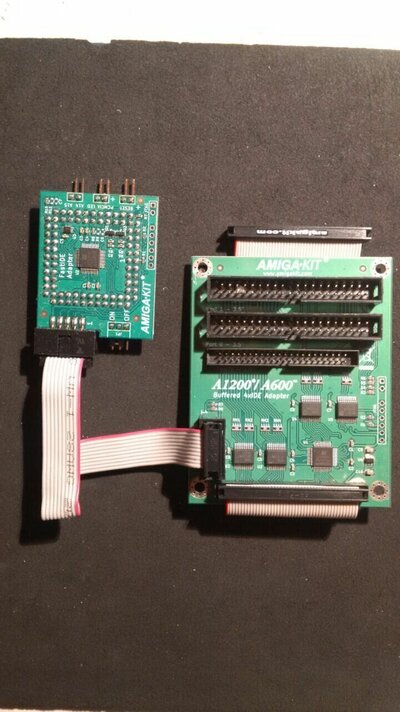 Sold - A1200/A600 4XIDE BUFFERED IDE INTERFACE + FASTIDE A1200 ADAPTER ...