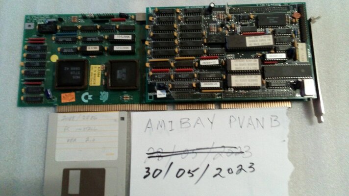 Sold - Amiga A2286AT Bridgeboard c/w sandwich board, 1meg PC ram, 1.2 floppy drive | AmiBay