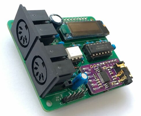 For Sale - MT-32-Pi MIDI HAT for Raspberry Pi | AmiBay