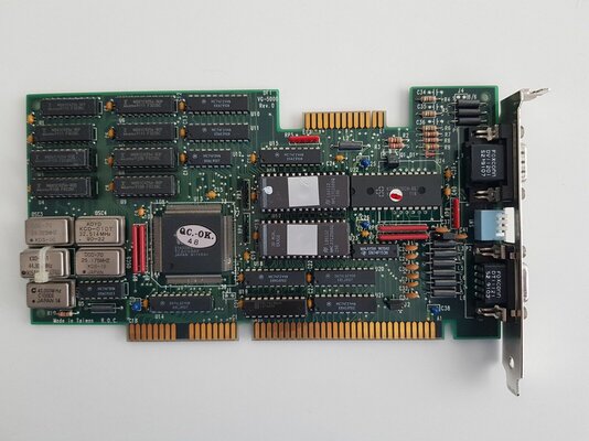 Sold - DFI VG-5000 (ET4000AX ISA VGA Card) | AmiBay