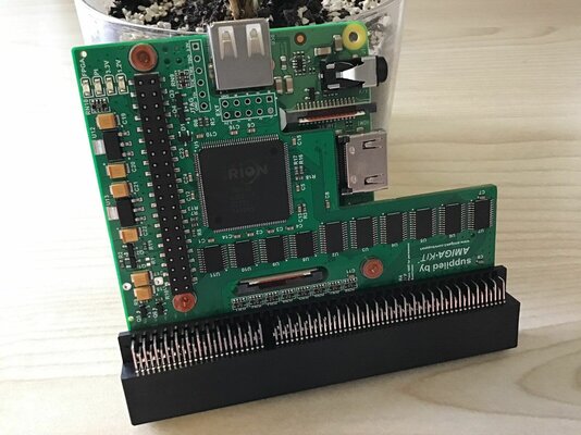 Sold - PiStorm 32 with Raspberry Pi 3A+ and badge | AmiBay