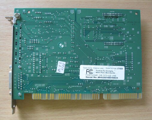 Closed - Creative Labs Sound Blaster AWE64 CT4520 ISA Sound Card | AmiBay