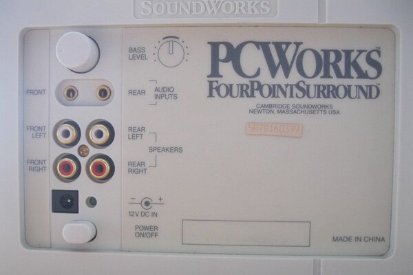 For Sale - Cambridge Soundworks PCWorks Four Point Surround Stereo ...