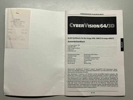 Sold - CyberVision 64/3D (ZII / ZIII) & Ratte Auto Monitor Switch | AmiBay
