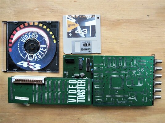 Sold - Amiga , NewTek 2000 Video Toaster card and Software | AmiBay