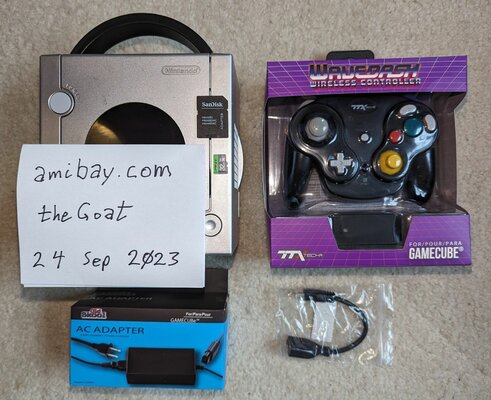 Closed - Nintendo Gamecube modded with GCvideo Dual HDMI & RGB video GC ...