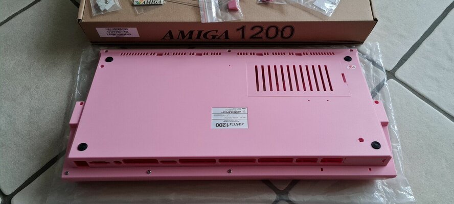 Sold - AMIGA 1200 PINK Kickstarter Case a1200.net New | AmiBay