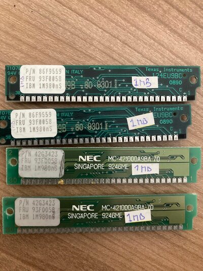 Found - GVP 30 pin 1MB RAM module | AmiBay