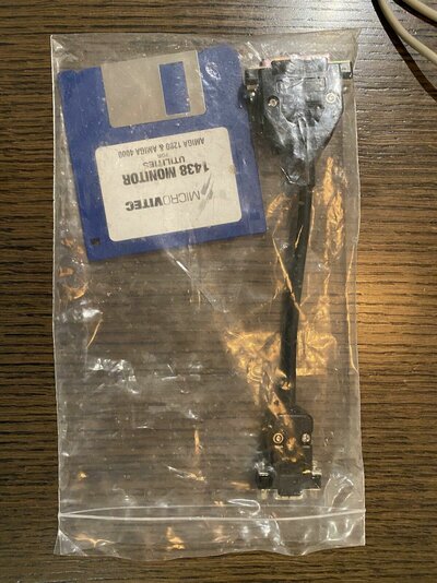 Sold - Microvitec 1438 CRT monitor for Amiga computers | AmiBay