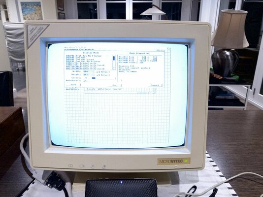 Sold - Microvitec 1438 CRT monitor for Amiga computers | AmiBay