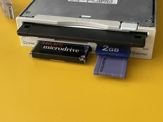 For Sale - Combo Floppy Drive + Memory reader (Compact Flash, SD ...