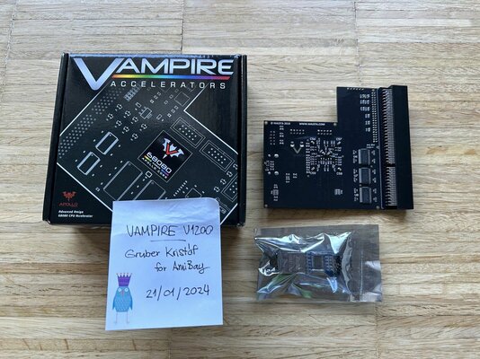 Sold - Vampire V1200 with Ethernet module | AmiBay