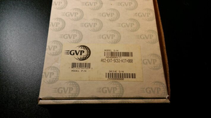 Closed - Great Valley Products - A1208 SCSI + RAM (Fang) - New | AmiBay