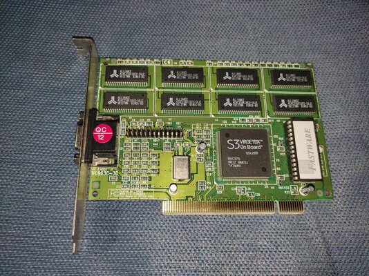 Closed - Fastware S3 Virge DX 4Mb PCI Video Card | AmiBay