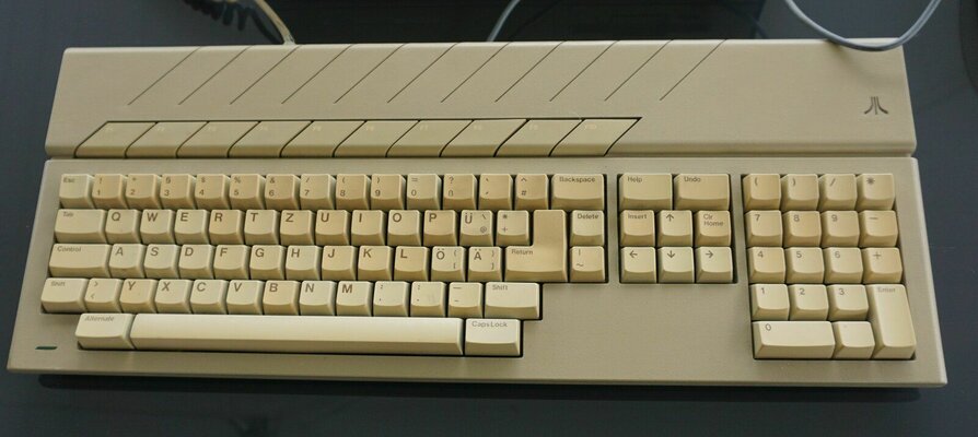 Sold - Atari Mega ST4 with ICD AdSpeed Accel, M110 video card, German ...