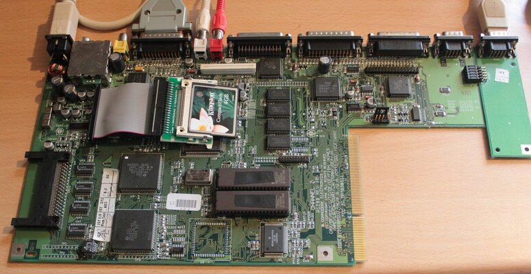 Sold - Amiga 1200 Rev 2B Motherboard in Infinity Tower - Now Split & MB ...
