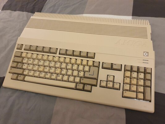 Sold - Amiga 500 with 2mb Chip Ram and Gotek | AmiBay