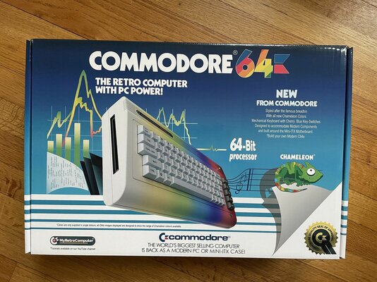 Closed - Commodore C64x Barebones Chameleon White with Hard Drive Docking Station | AmiBay