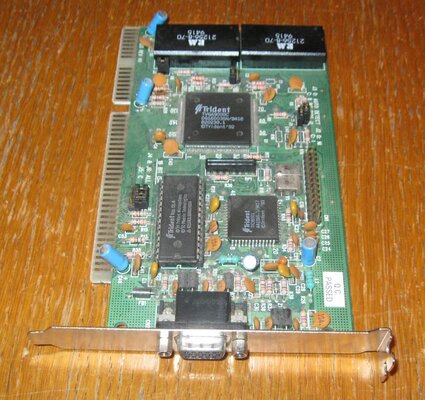Closed - Trident TVGA9000C 512k ISA VGA Video Card | AmiBay