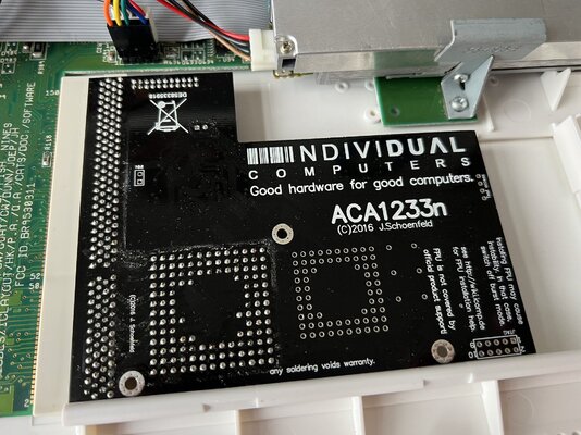 Sold - Commodore Amiga 1200 with ACA1233n and Indivision AGA MK3 | AmiBay