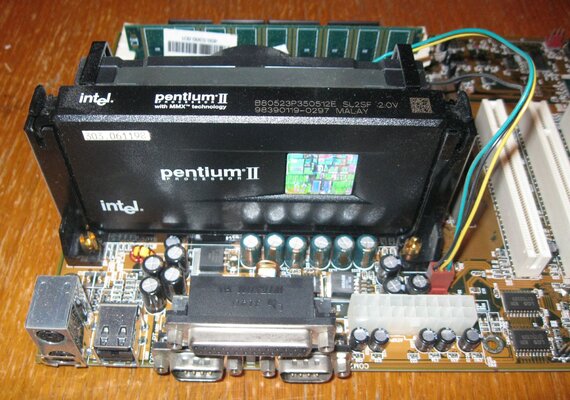 Closed - Abit BH6 motherboard + 64MB + Pentium II 350MHz | AmiBay